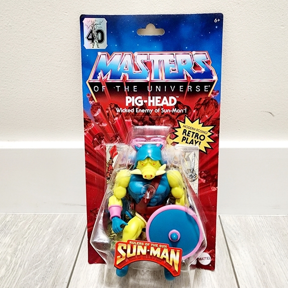 Mattel | Toys | Masters Of The Universe Origins Pighead Figure | Poshmark